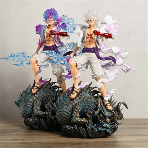 원피스 몽키 D 루피 기어 5 태양신 니카 루피 장식 컬렉션 피규어 장난감 모델 조각상 32cm Aliexpress