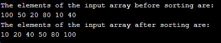 Merge Sort C Working And Example Of Merge Sort In C