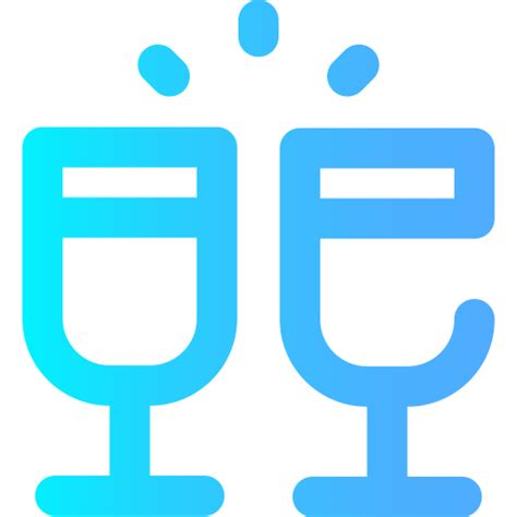 Glasses Super Basic Omission Gradient Icon