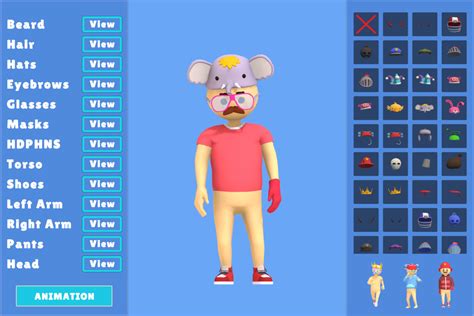 Modular 3d Characters Vol3