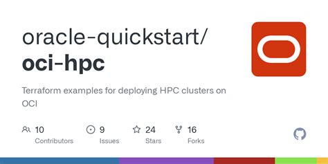 GitHub Oracle Quickstart Oci Hpc Terraform Examples For Deploying HPC Clusters On OCI