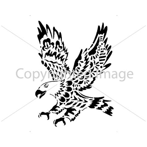 Eagle Airbrush Stencil Etsy