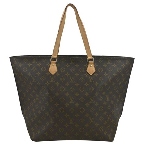 Louis Vuitton All In Mm Monogram Canvas Shoulder Bag Brown
