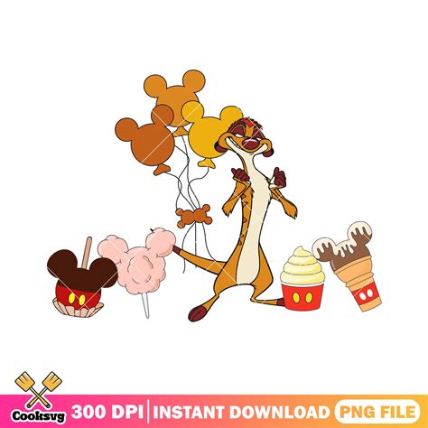 Timon Disney Snacks Mickey Png Disney Snacks Png Disney Timon Png Cooksvg