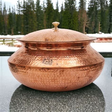 15130 Ml Copper Handi At Rs 4534 Piece Ghaziabad Id 2853107057430