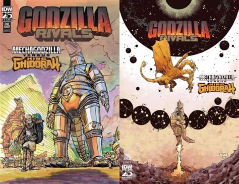 [pre Order] Godzilla Mechagodzilla Vs King Ghidorah 1 Inc Variants 2024 Eur 14 96