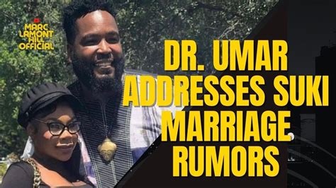 Activist Dr Umar Johnson Denies Marrying Rapper Sukihana Youtube