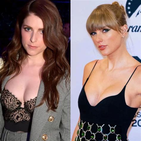 Best Boobs Anna Kendrick Vs Taylor Swift R Celebbattles