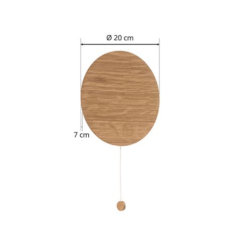 Wandleuchte Minimal Aus Eichenholz Lampenweltch