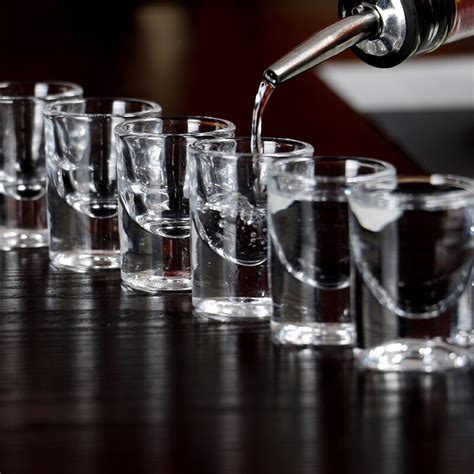 Set Of 6pcs Lead Free Glass Shot Glass Liquor Glas Grandado