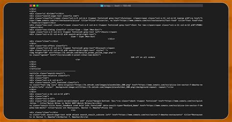 How to Scrape Zomato & Swiggy Data Using Python and BeautifulSoup?