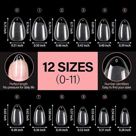 360pcs Aillsa Short Almond Nail Tips Half Matte Soft Gel False Nails