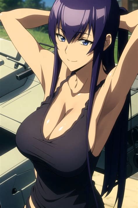 Highschool Of The Dead Saeko Manga