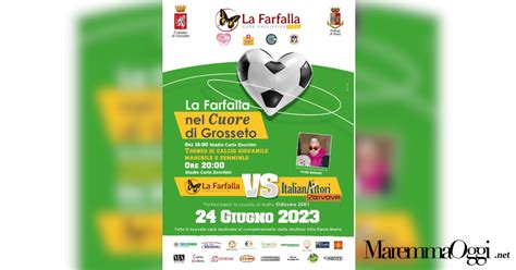 La Farfalla Nel Cuore Partita Di Beneficenza Con Gli Attori Italiani