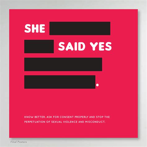 Blacked Out Sexual Assault Awareness On Behance