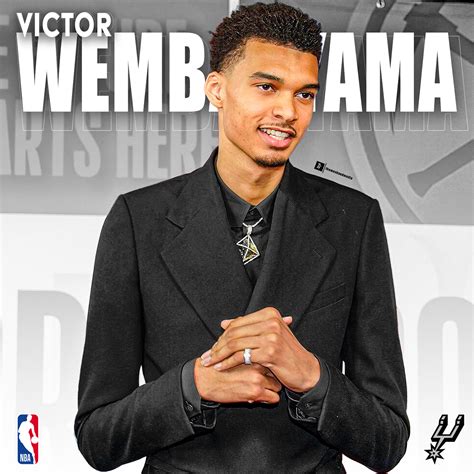 Victor Wembanyama Nba Draft Night Spurs Behance