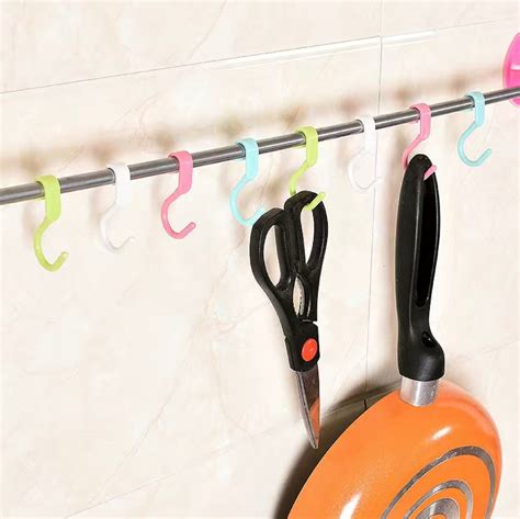 Colorful S Hook Shape Hooks 5 Pcs Emporiumdepot