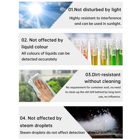 Diymore Y20 Photoelectric Liquid Level Sensor Contact Type Liquid