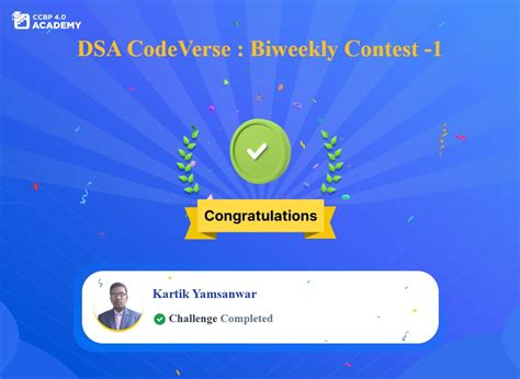 kartik yamsanwar on linkedin dsacodeverse nxtcode nxtwave ccbp