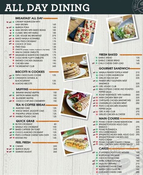 The Coffee Bean And Tea Leaf Menu Zomato