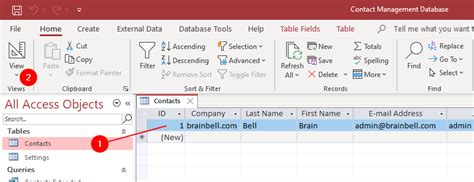 Formatting Text Fields Ms Access