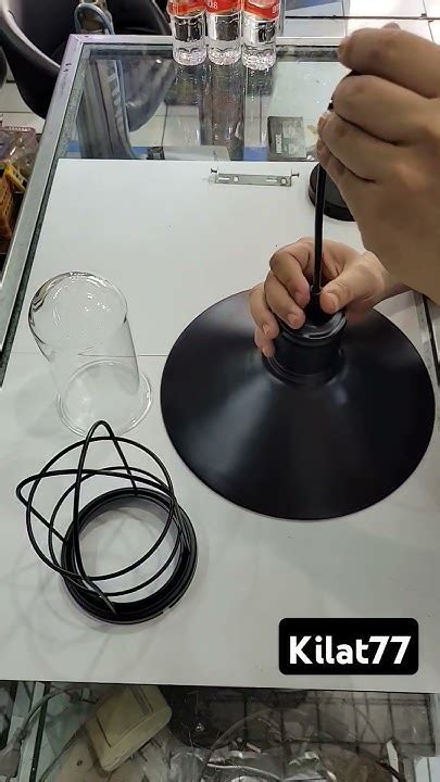 Diy Panduan Merakit Lampu Gantung Industrial Minimalis Kafe Model L 575 7942 Scp 6100 Youtube