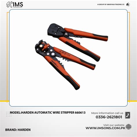 Harden Automatic Wire Stripper 660613 Imsons Your Trusted Online