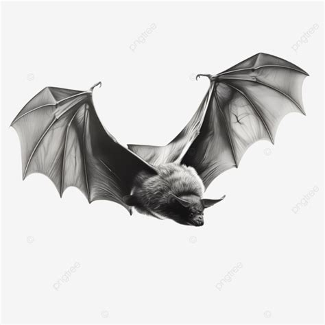 Black Bat Spreads Its Wings And Flies Animal 3d Modeling Bat Animal