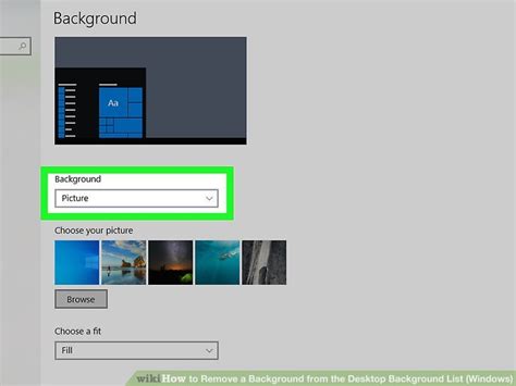 Ways To Remove A Background From The Desktop Background List Windows