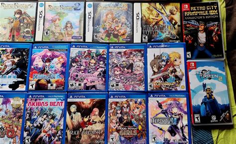 Got An Amazing Lot Of Games Last Weekend A Ton Of Rare Vita Games