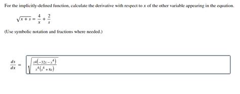 For The Implicitly Defined Function Calculate Studyx For The Implicitly Defined Function Calculate Studyx