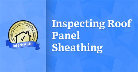 New Image Added To The Free Gallery Roof Panel Sheathing Special Deals For Internachi