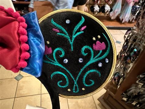 New Embroidered Anna Ear Headband Arrives At Walt Disney World Disney