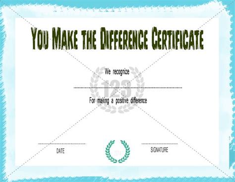 Make Certificate Template Available Pdf Template