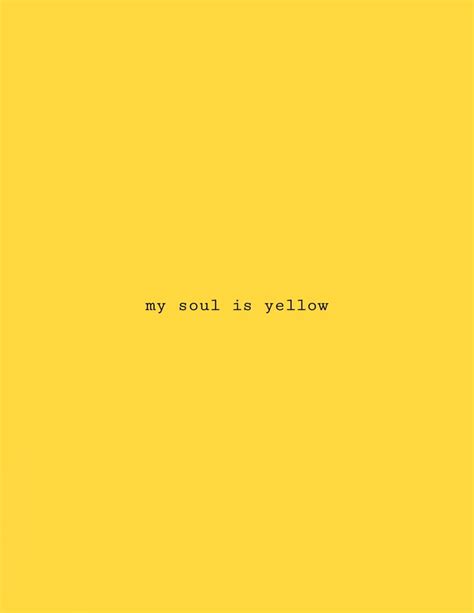 Yellow Aesthetic Quotes