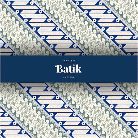 Premium Vector Classic Batik Vector Pattern Art