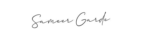 94 Sameer Garde Name Signature Style Ideas First Class Digital Signature