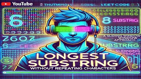 3 Longest Substring Without Repeating Charactersleetcode Youtube