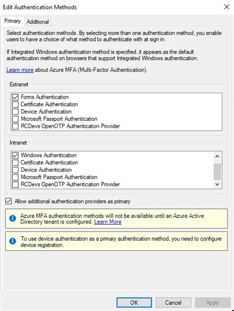 ADFS Integrations RCDevs Main Website