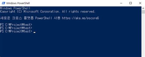 파워쉘power Shell 에서 윈도우 명령 Cmd 실행하기 Meta Code 9