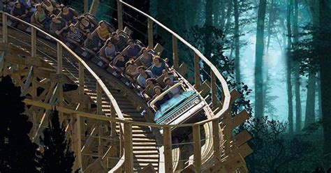 Kings Islands Mystic Timbers So Whats In The Shed