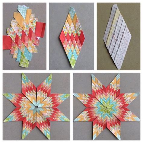 Lone Star Quilt Template