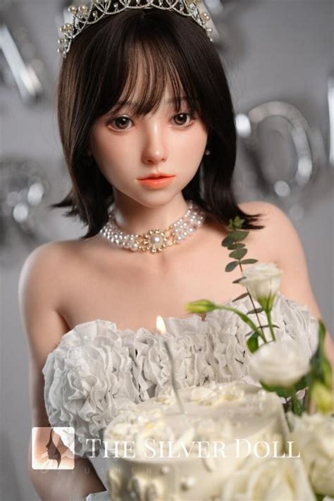 Jiusheng 148cm B Cup Silicone Hina In Her Wedding Dress The Silver Doll