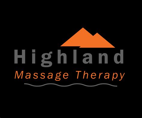 Bold Upmarket Clinic Logo Design For Highland Massage Therapy By