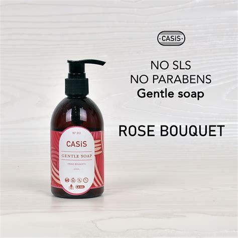 Jual Casis Rose Bouquet Hand And Body Gentle Soap 250ml Pump Shopee Indonesia