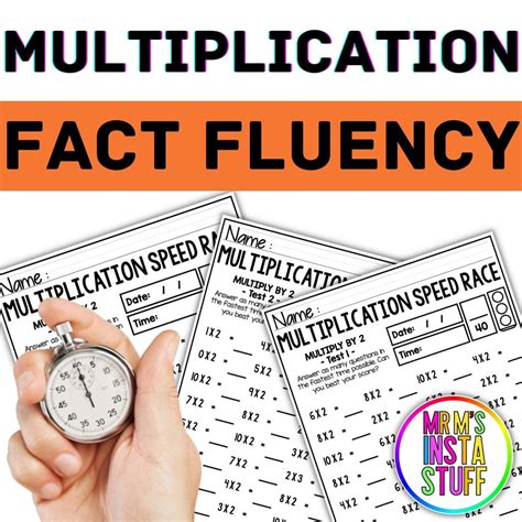 Multiplication Fact Fluency Practice Made By Teachers