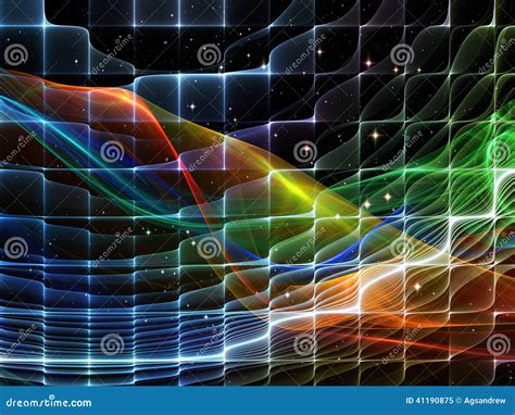 Space Fluctuation Stock Image Image Of Energy Arrangement 41190875