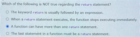 solved which of the following is not true regarding the