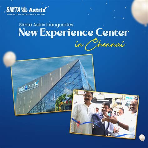 Simta Astrix Inaugurates New Experience Center In Chennai
