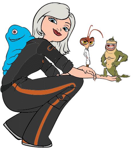 Monsters Vs Aliens Dr Cockroach And Susan